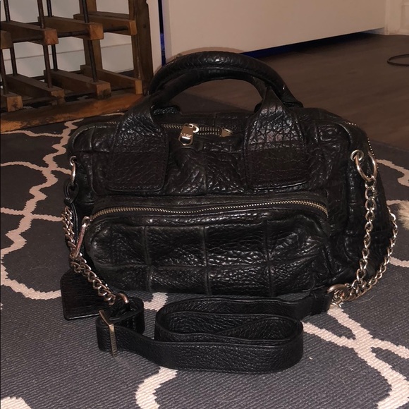 Badgley Mischka | Bags | Badgley Mishka Leather Bag Good Condition Sold ...